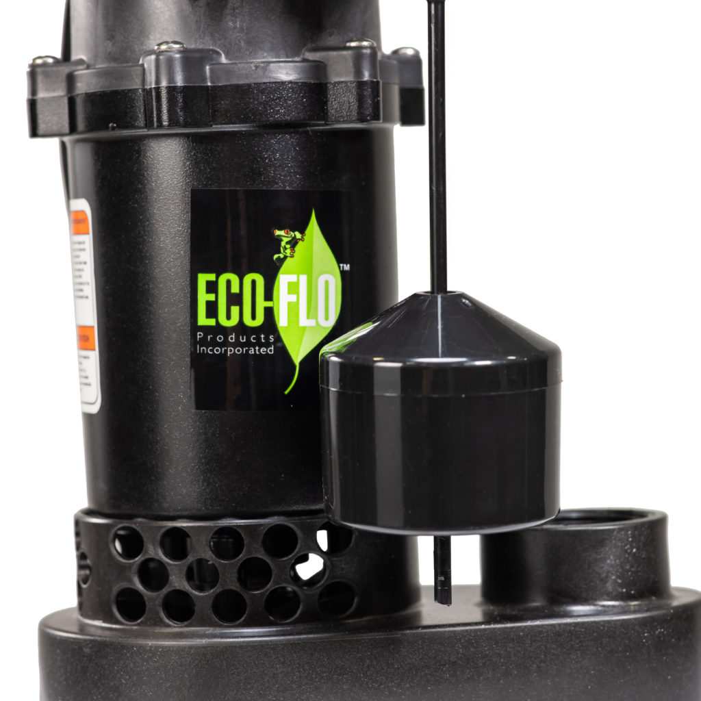 ⅓ HP Anodized Aluminum Sump Pump - ECO-FLO